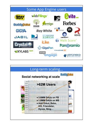 Google App Engine & Cloud Overview (DevFest 2013) | PDF