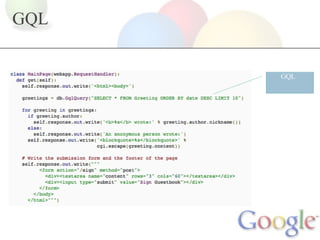 Introduction to Google App Engine | PPT