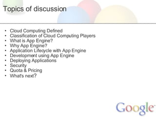 Introduction to Google App Engine | PPT