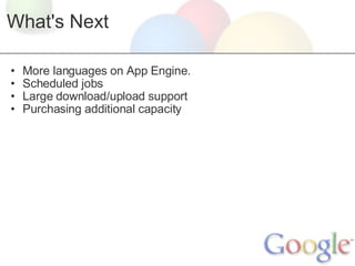 Introduction to Google App Engine | PPT