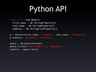 Google App Engine - exploiting limitations | PDF | Databases | Computer Software and Applications