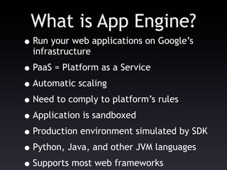 Google App Engine - exploiting limitations | PDF | Databases | Computer Software and Applications