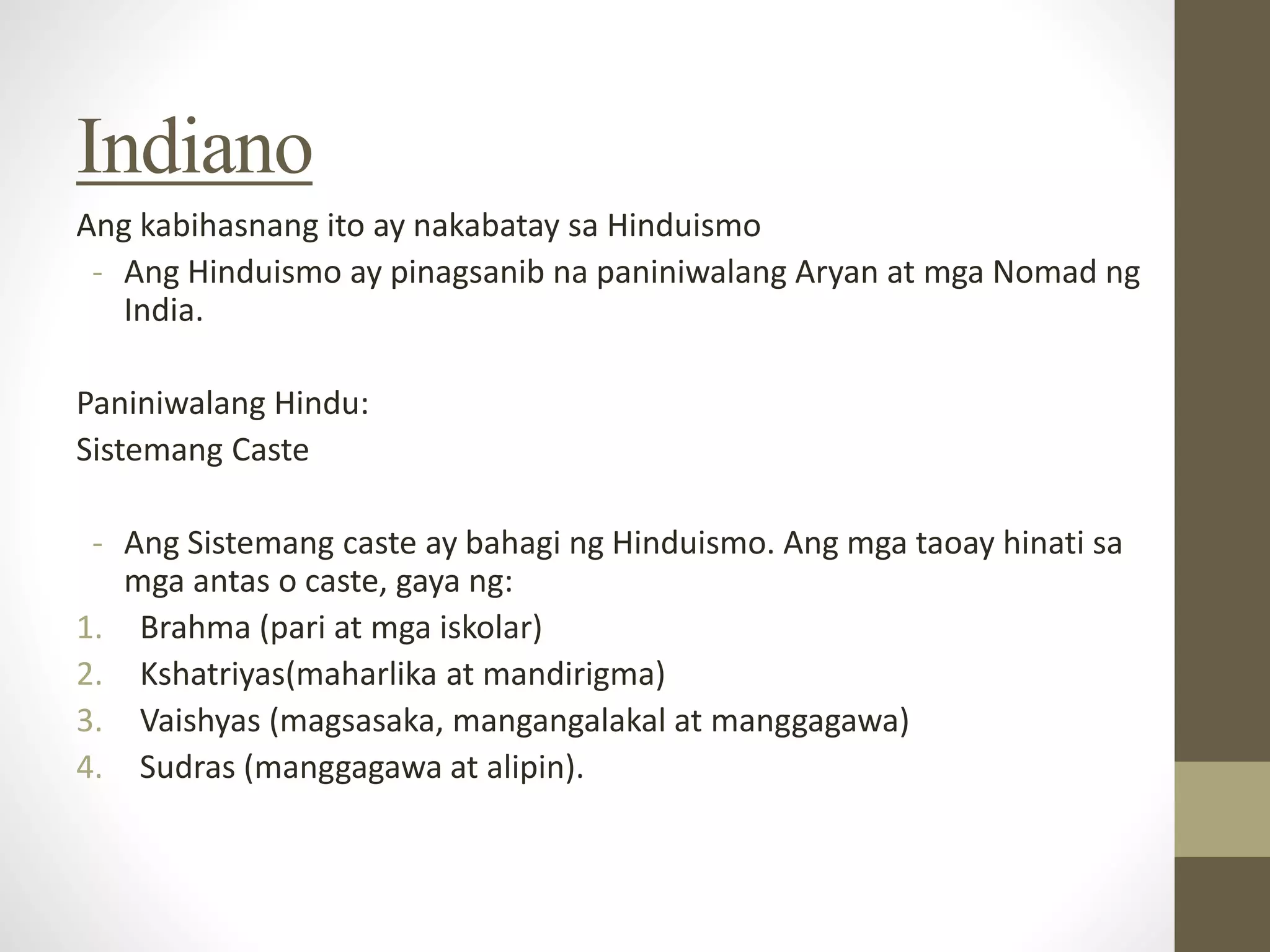 Mga Paniniwala at Kaugalian ng mga Sinaunang Asyano | PPTX
