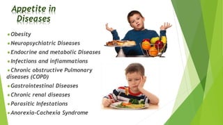 Appetite in Health and Diseases | PPSX