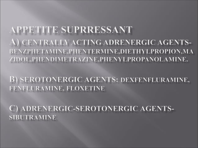 Appetite stimulant and | PPT