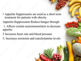 Appetite Stimulant And Suppressants.pptx