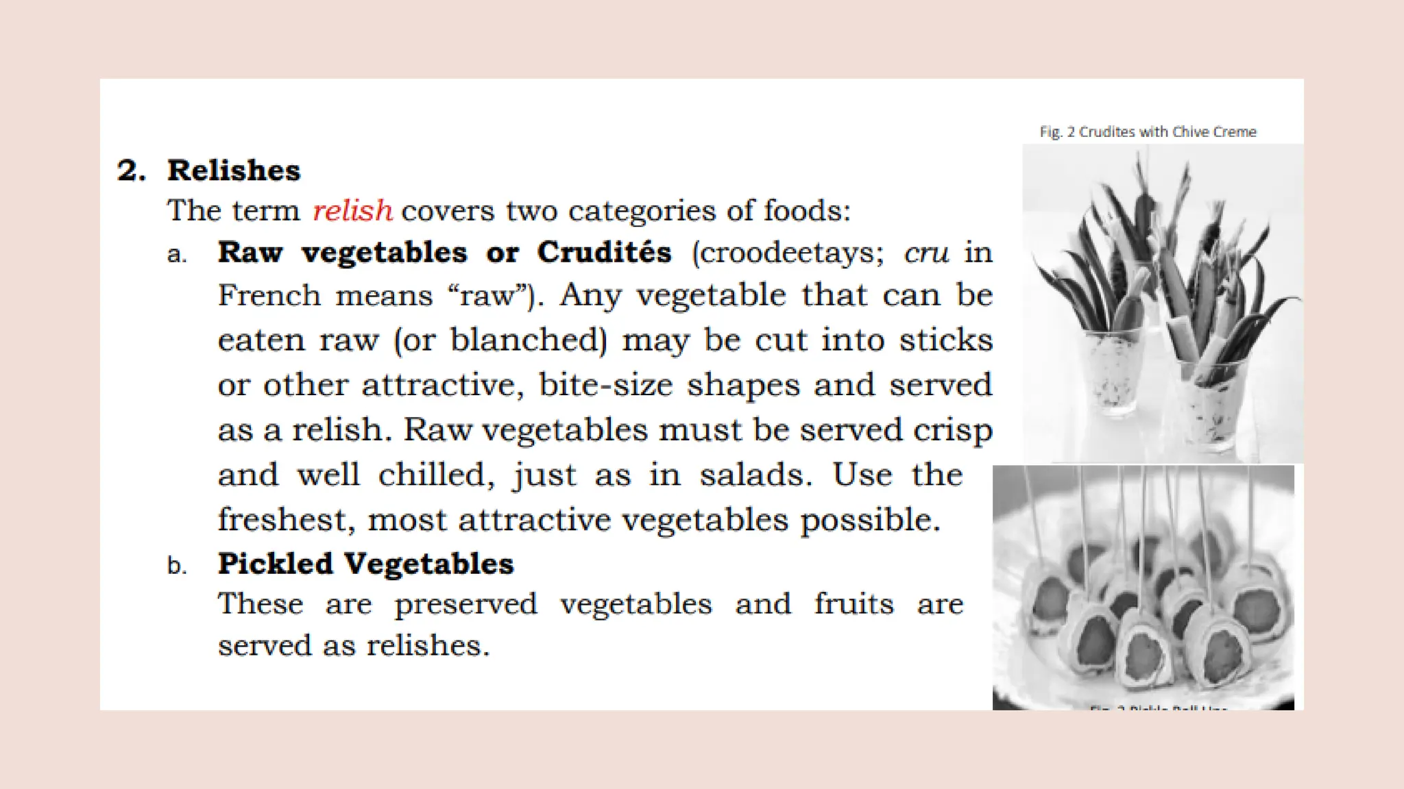 APPETIZERS PPT NC II COOKERY FOR SHS DEP | PDF