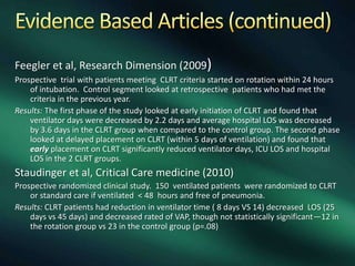 App f effects of clrt | PPTX