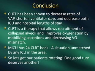 App f effects of clrt | PPTX