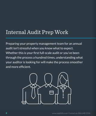 Prepare Your Property Management Business For An Audit: 3 Easy Steps | PDF