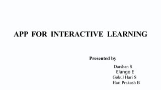 App for interactive learning (software).pptx