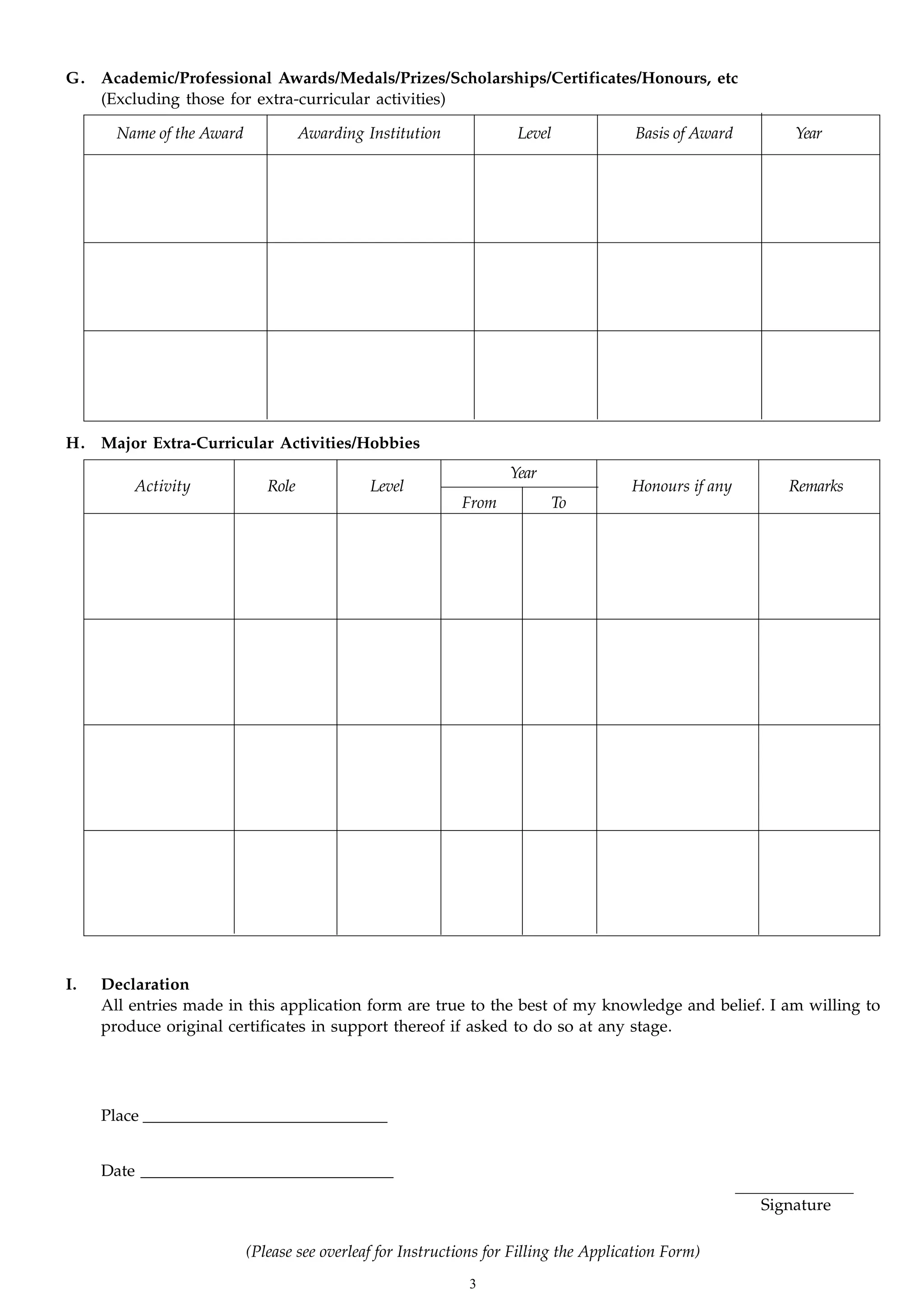 NIBM PUNE Application Form | PDF