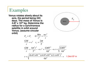 Ap physics -_circular_motion | PDF