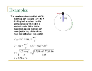Ap physics -_circular_motion | PDF