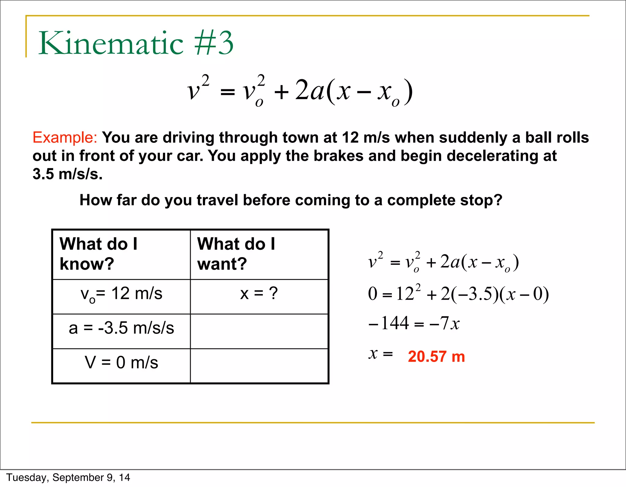 Ap physics 12_-_kinematics | PDF