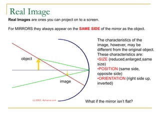 AP_Physics_2_-_Ch_22_and_23_Reflection_and_Mirrors.ppt