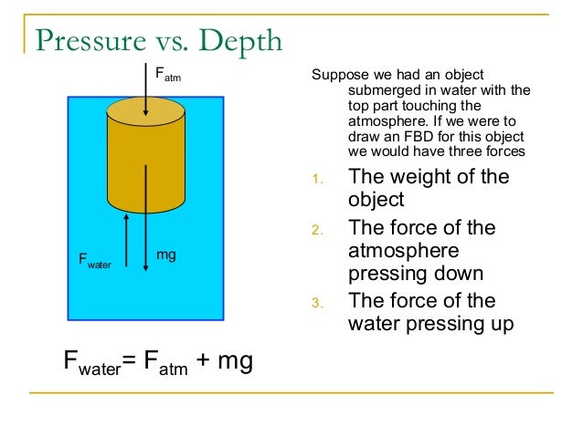 Buoyant force is greatest on a submerged - lasopaprofessor