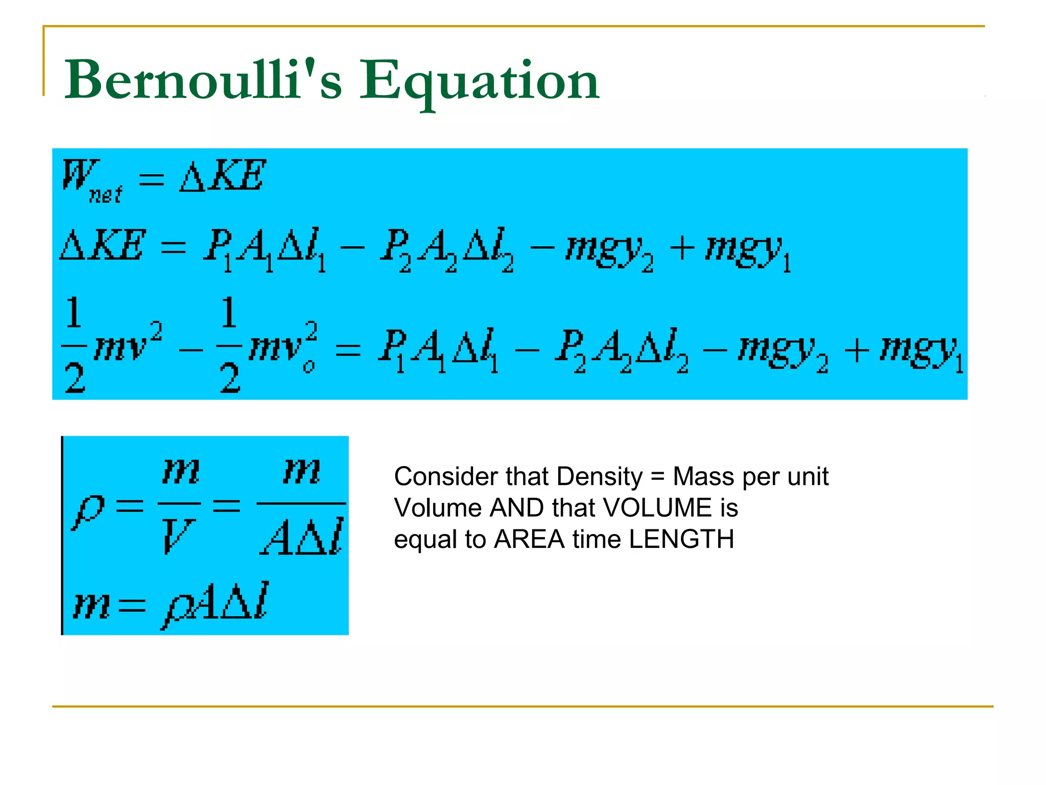 Fundamental of fluid dynamics | PPT