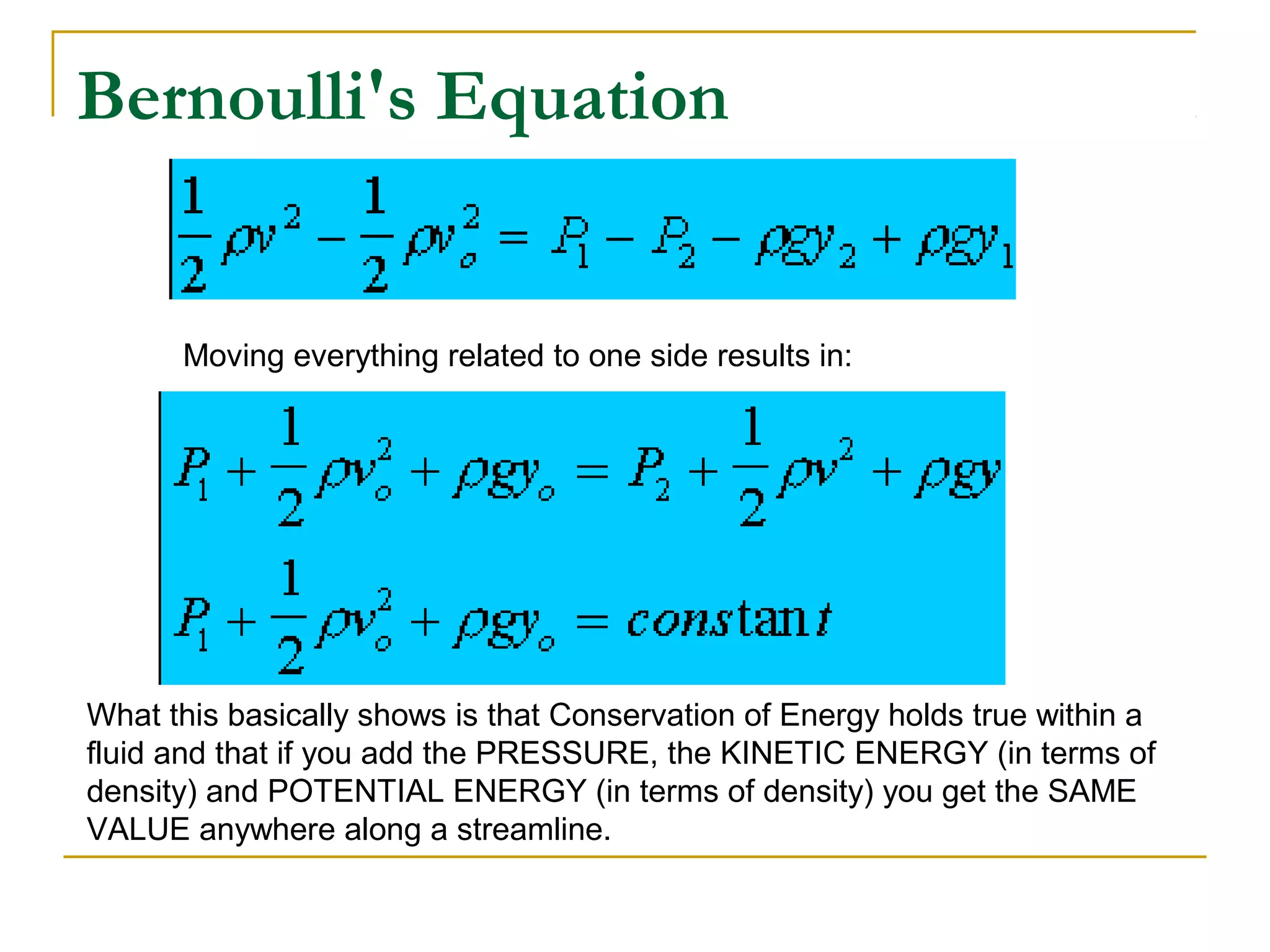 Fundamental of fluid dynamics | PPT