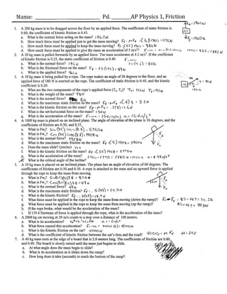 AP Physics Forces Review Answers.pdf