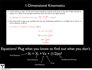 AP Physics - Semester Review | PPT