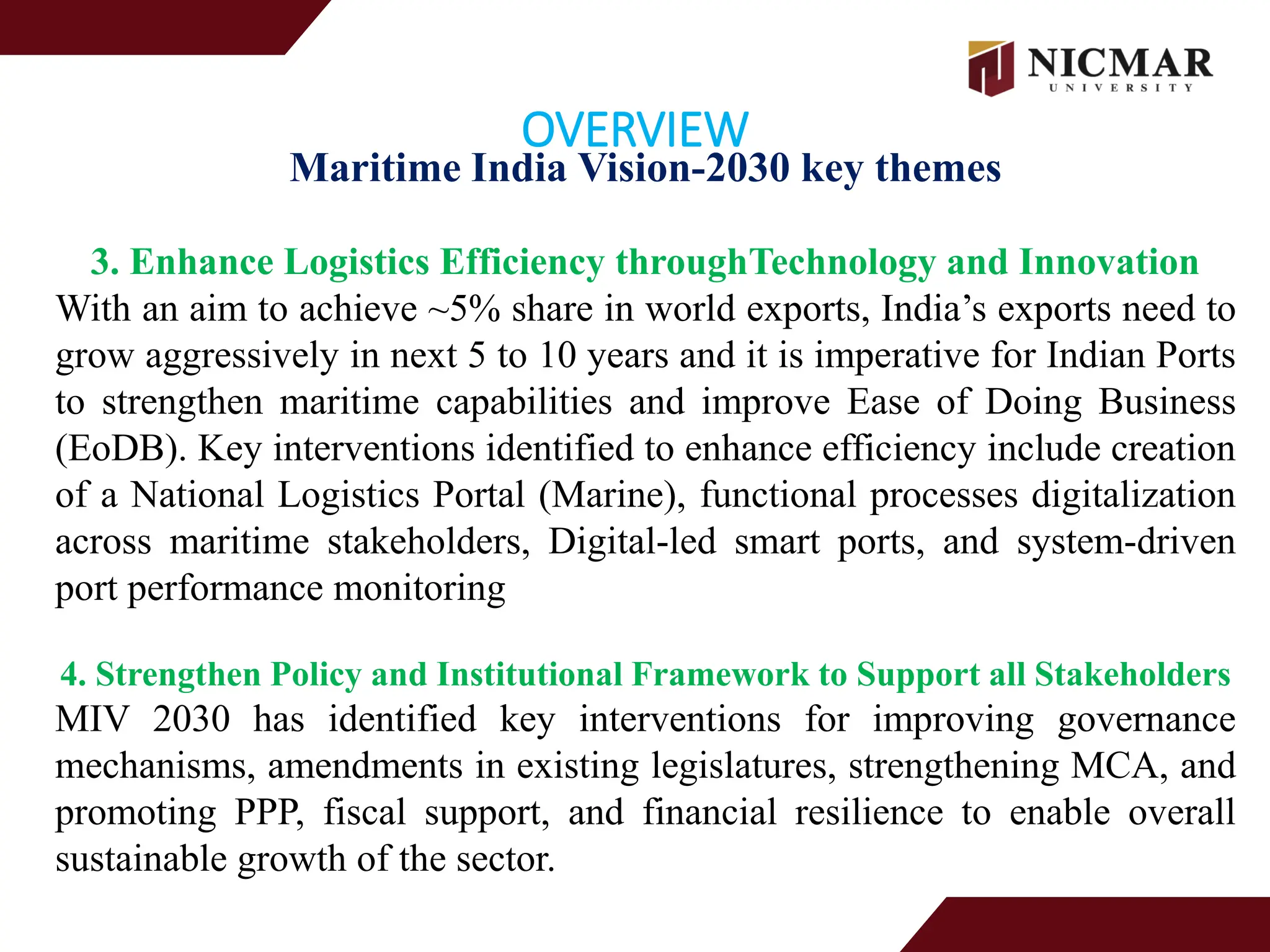 Port characteristic and their elements , port capacity and types of ...
