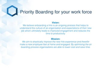 Priority boarding for your workforce | PDF