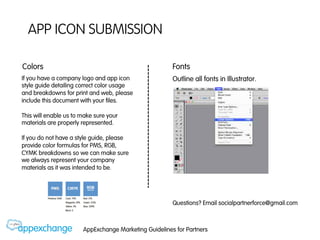 AppExchange App Icon Guidelines | PPT