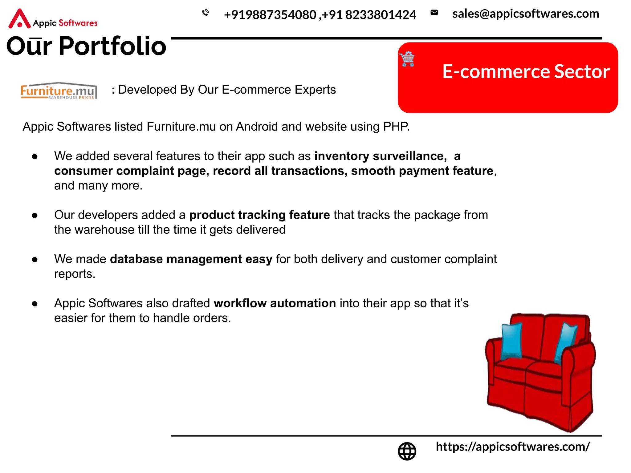 Appic Softwares portifilo | PDF | Computer Software and Applications | Computing