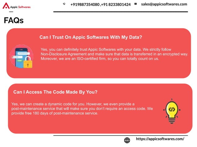 Appic Softwares portifilo | PPT
