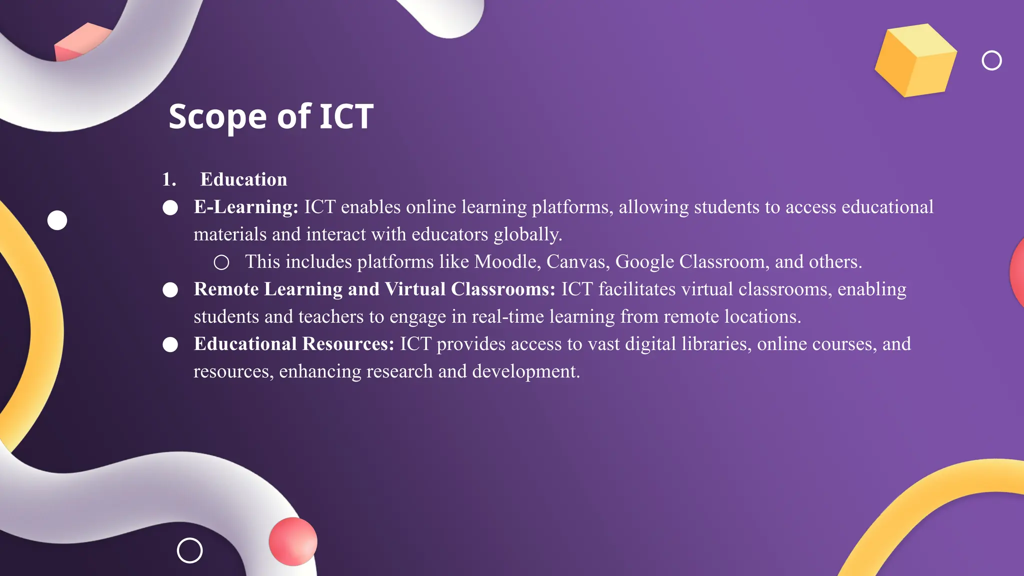 App_ICT Lec Scope of ICT and Future trends-2.pptx | Internet | Computing