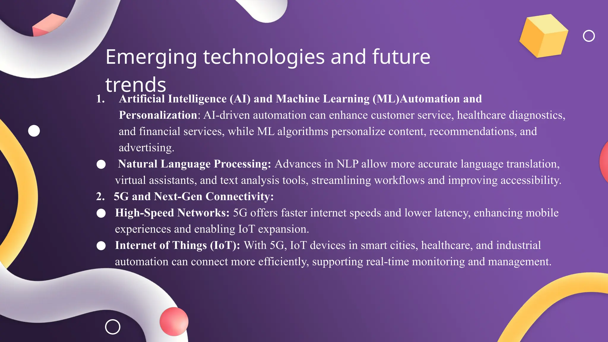 Applications of ICT in Various Fields Today | PPTX