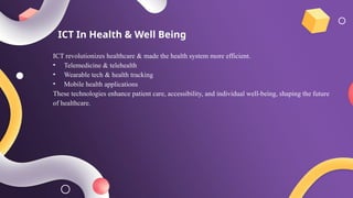 "Scope of ICT in Modern World Today beautiful | PPTX