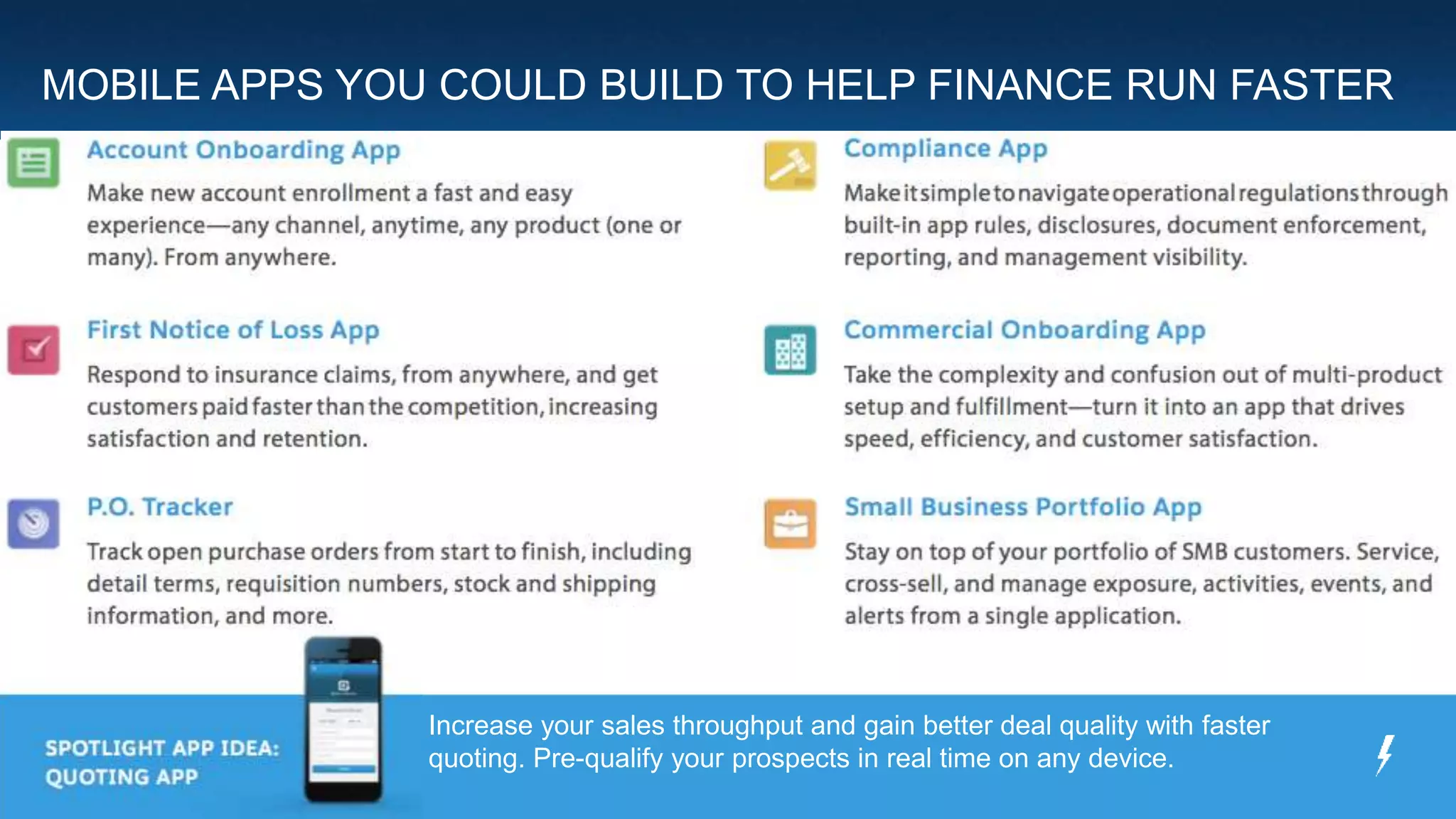 Salesforce App ideas | PPTX