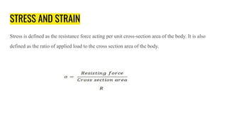 STENGTH OF MATERIALS | PPT
