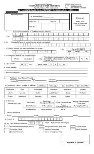 Appilication form css | PDF