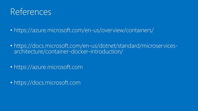 Containerization With Microsoft Azure Ppt