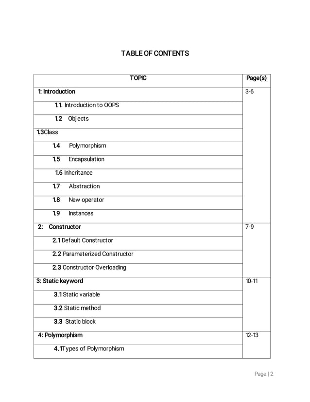 summer training report on java | PDF