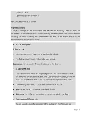 summer training report on java | PDF