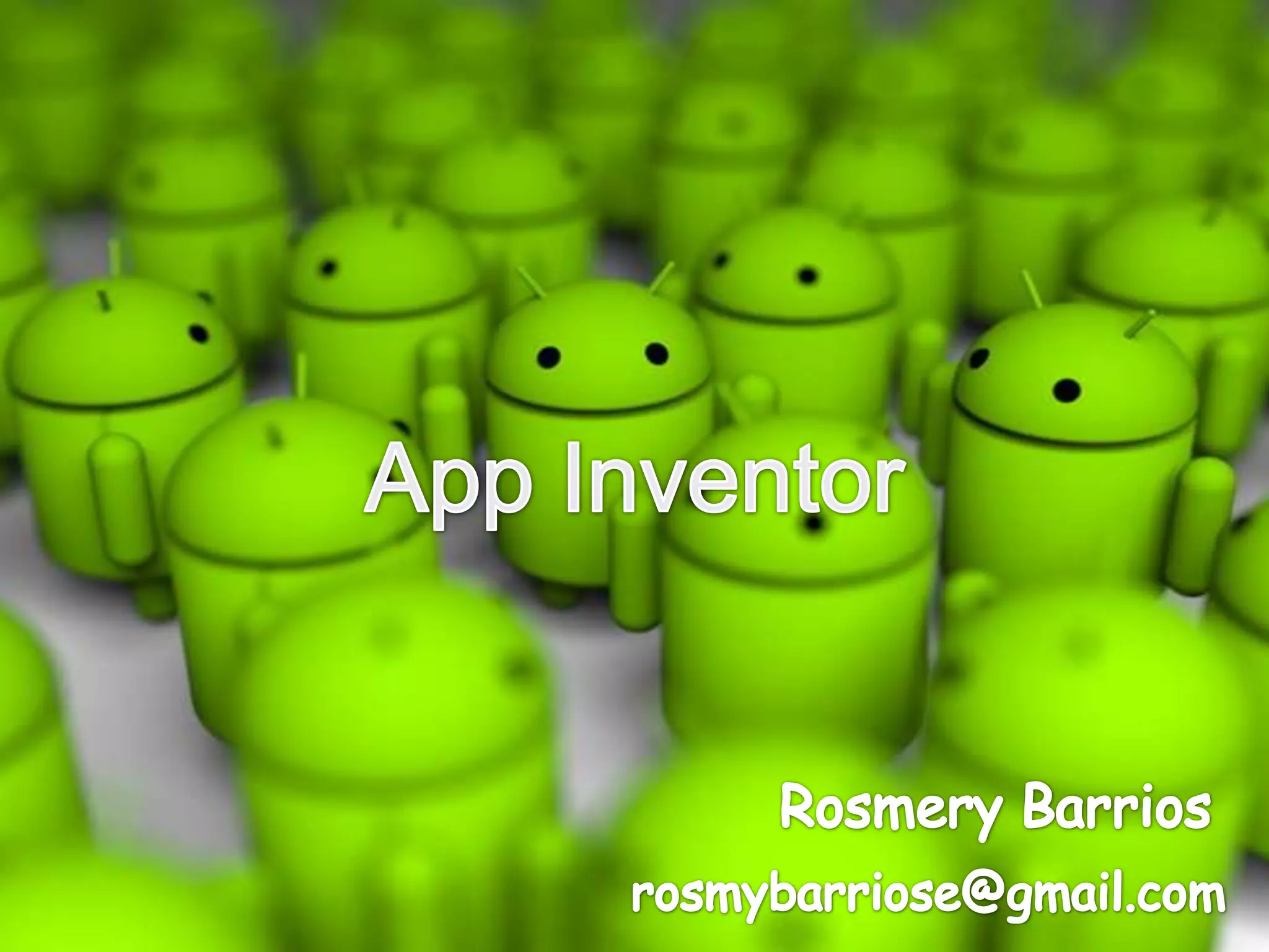 App inventor | PPT