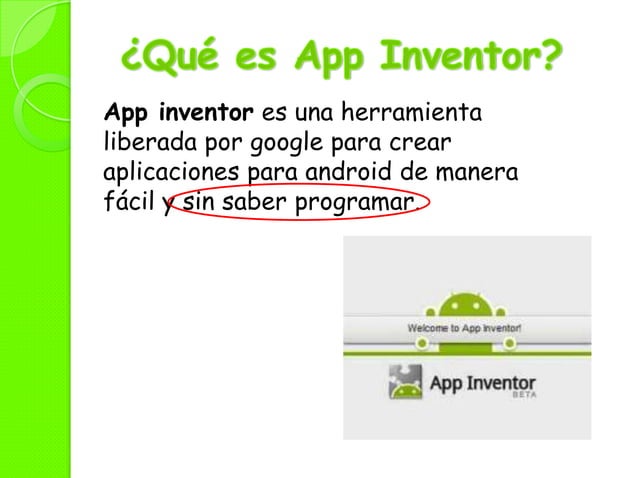 App inventor | PPTX