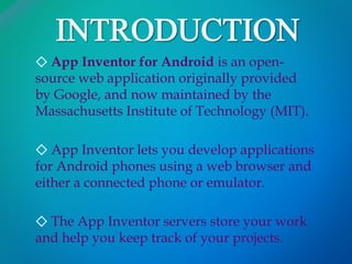 App Inventor | PPSX