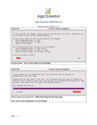 App inventor bs-sbs-v1.0 | PDF