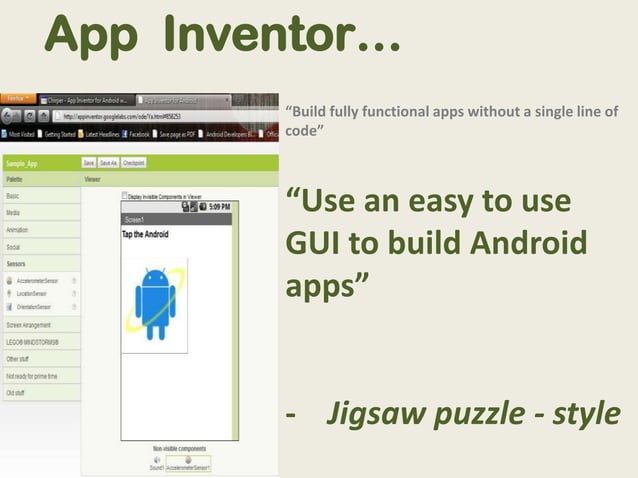 App inventor presentation | PPTX