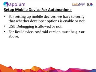 Appium | PPT