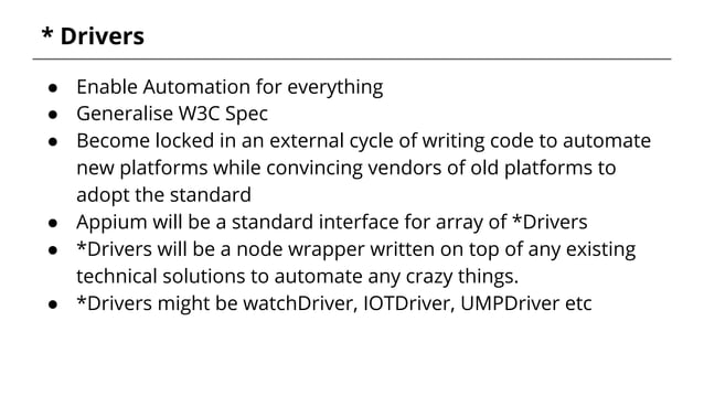Future Of Mobile Automation Appium Steals It Ppt
