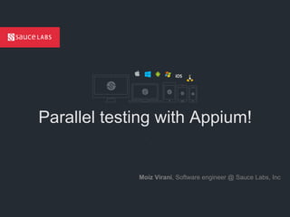 Parallel testing with appium | PPTX