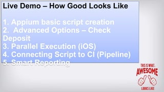 Mastering Mobile Test Automation with Appium | PPTX