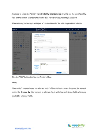 AppJetty_ Microblog_ How to Filter Activity Based on Custom Field in Entity Calendar of Calendar ...