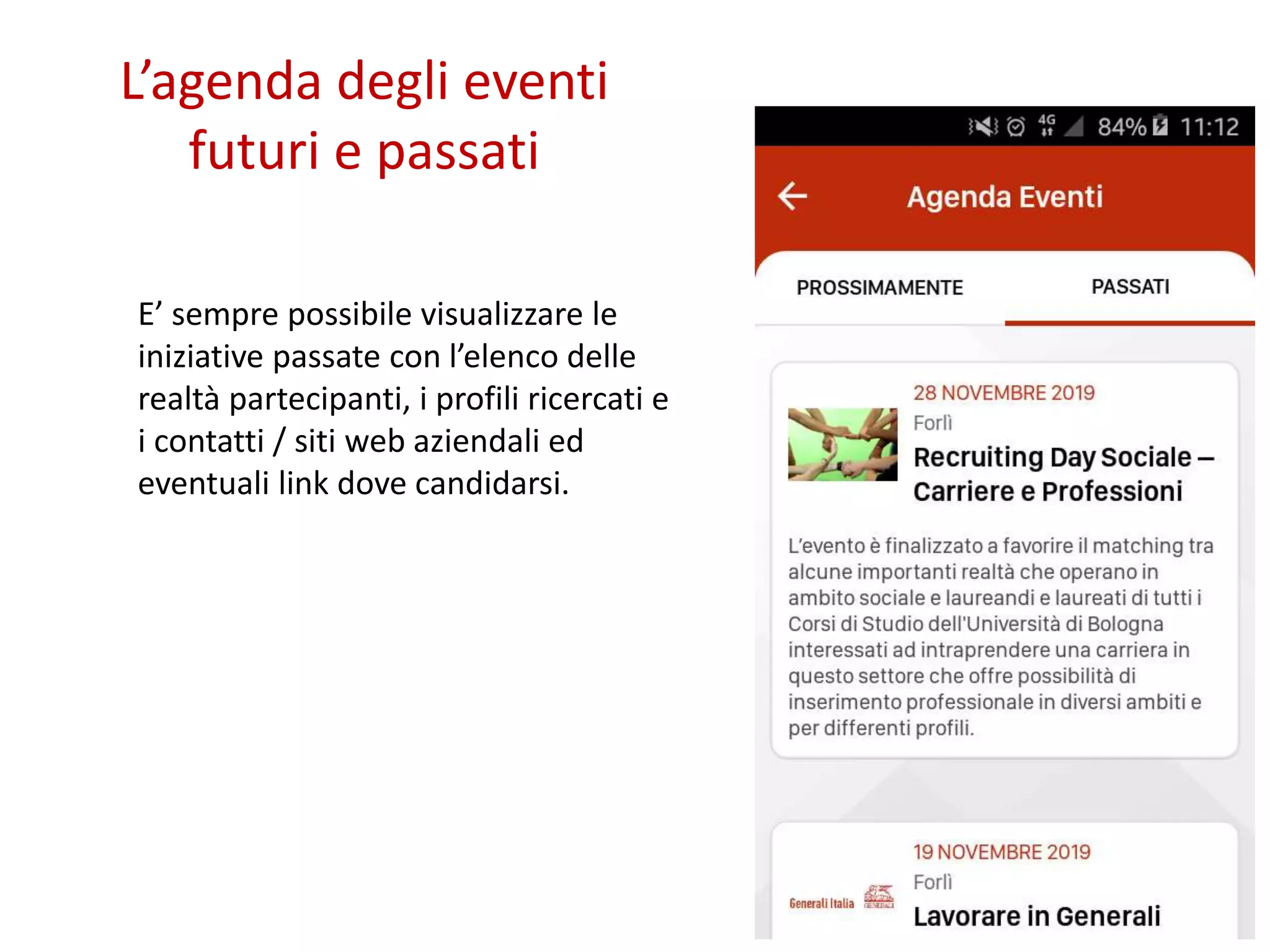 App job placement unibo | PPSX | Careers